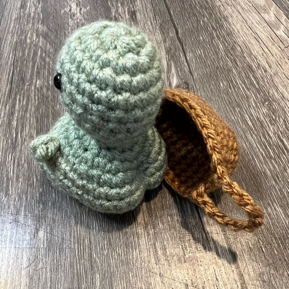 Hand Crafted | Other | Crochet Mini Cheeky Turtle Plushie Handcrafted ...